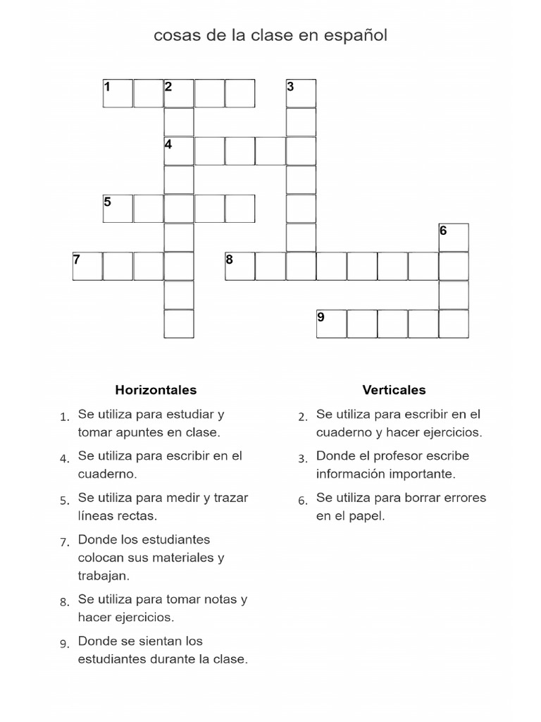 Sopa de Letras Vocabulario Basico | PDF