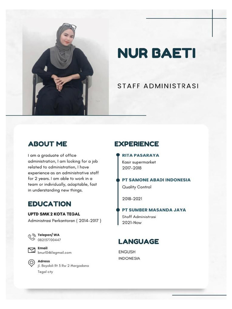CV NUR BAETI NEW-digabungkan | PDF