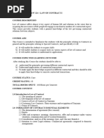 Law of Contract Notes | PDF | Law