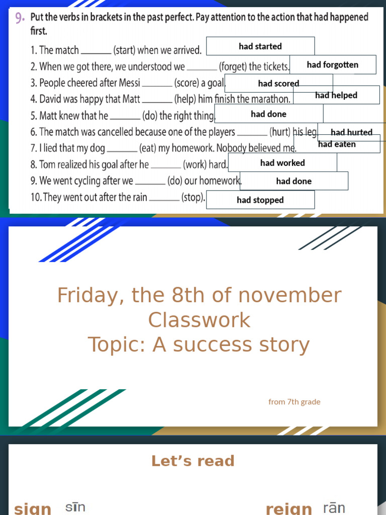 Friday, the 7th November | PDF