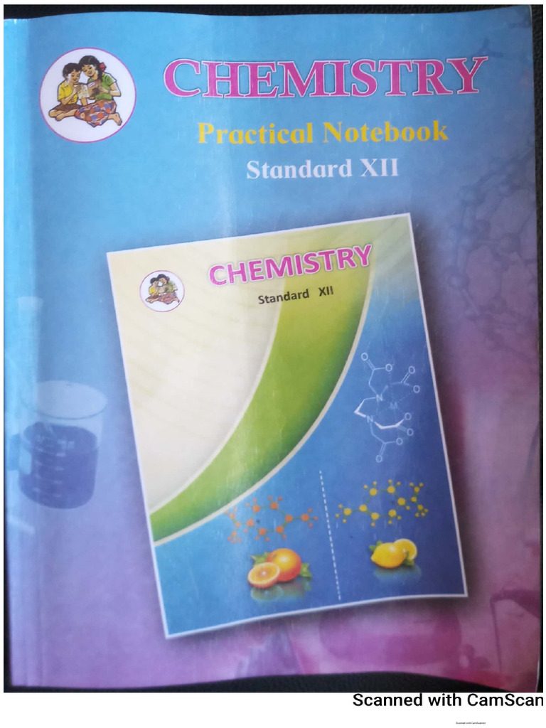 Chemistry Practical Book | PDF
