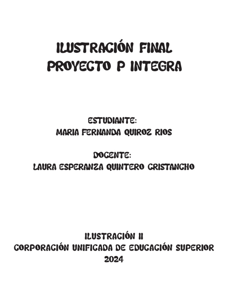 Ilustración Final Proyecto P Integra | PDF | Carnaval