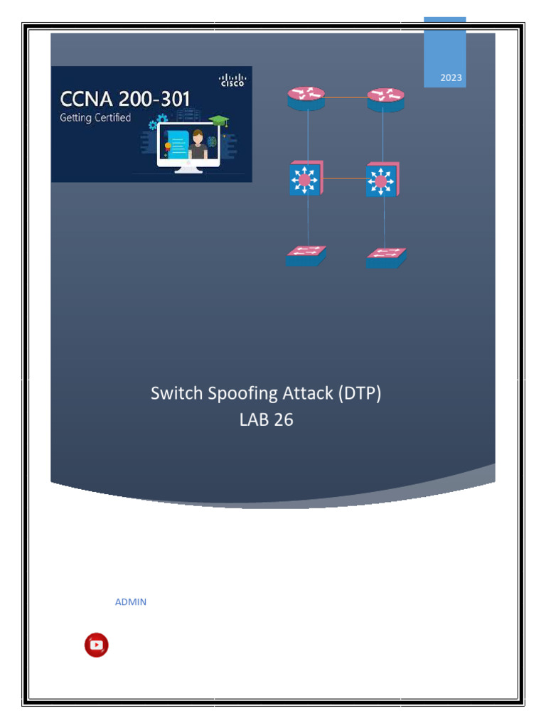 26-Switch Spoofing Attack (DTP) | PDF
