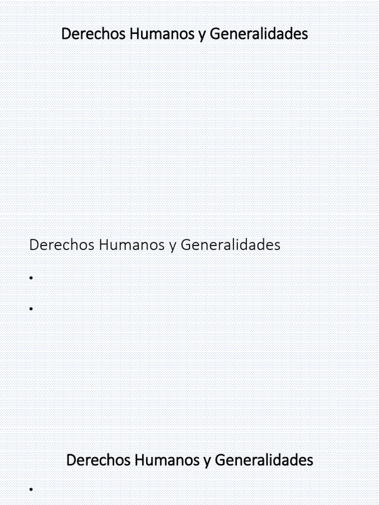 Derechos Humanos y Constitución Perú | PDF | Derechos humanos | Derechos