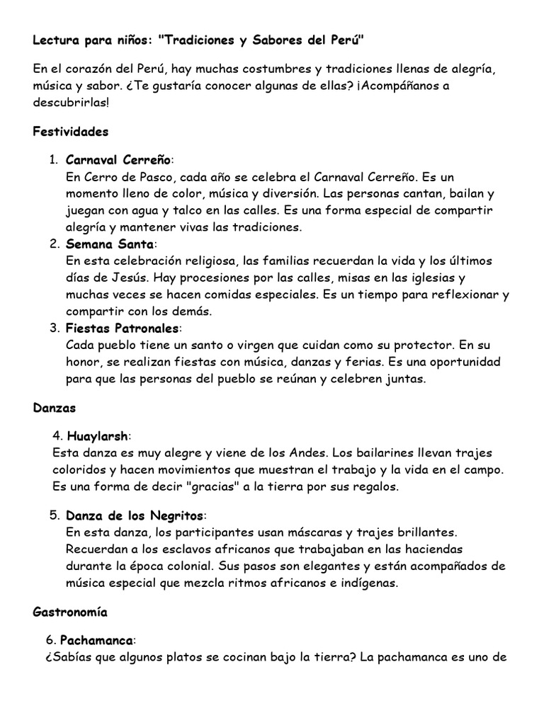 Ficha Ps | PDF | Carnaval | Cocina