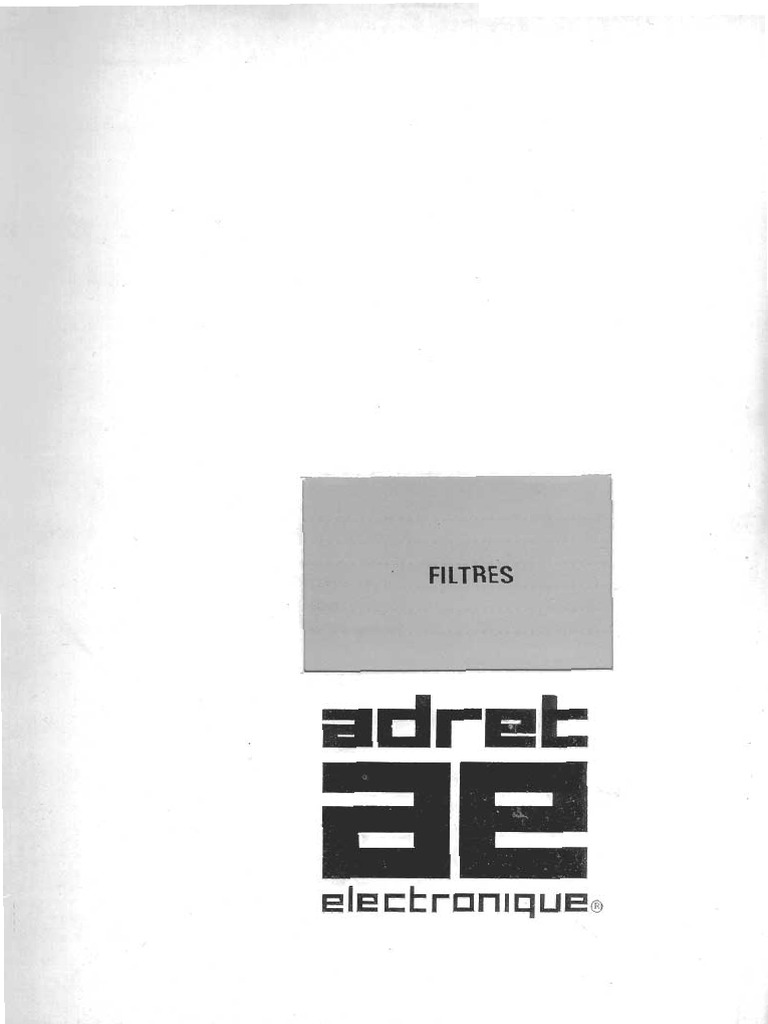 Les Filtres | PDF