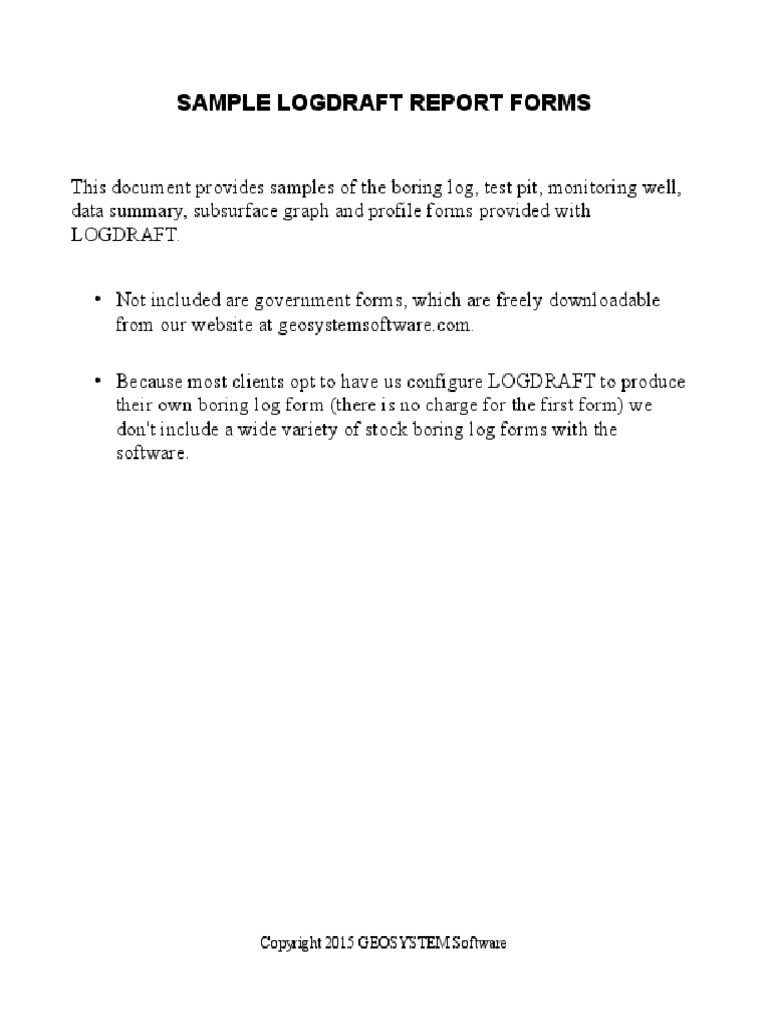 Ld5 Sample Reports | PDF