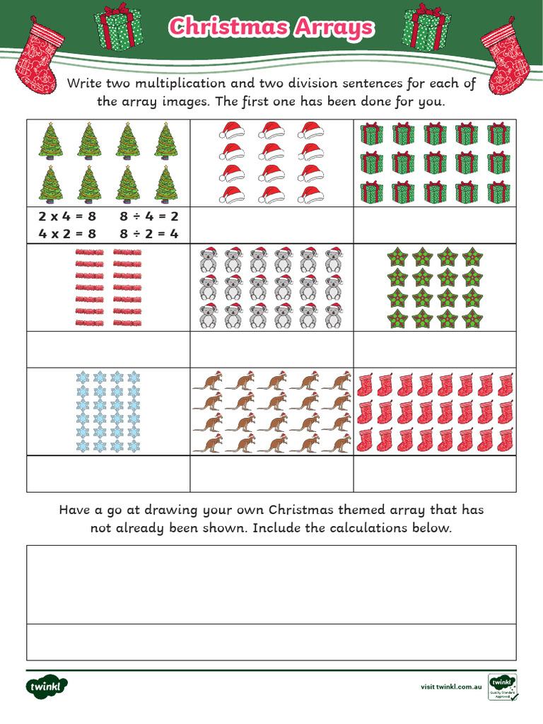 Christmas Arrays Ver 1 | PDF
