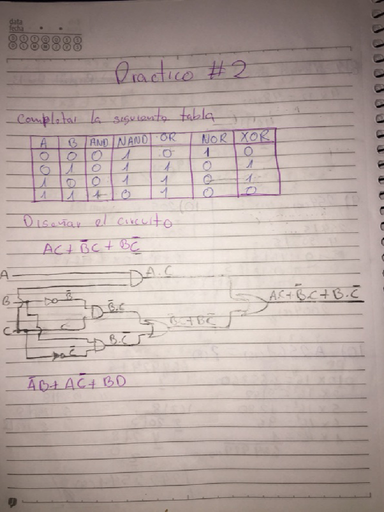 Practico #2 SISTEMAS DIGITALES | PDF