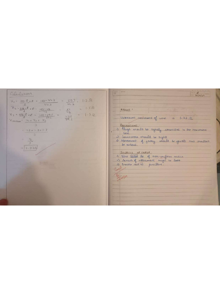 Physics - Practicals - 8 Count | PDF