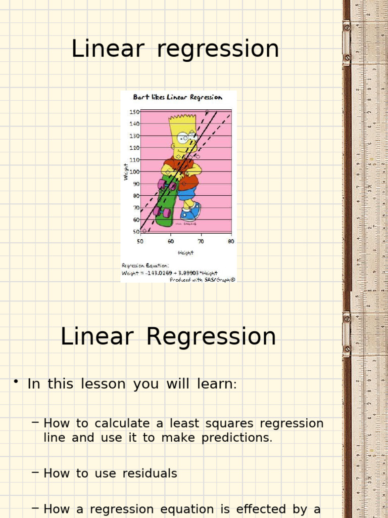 Linear Regression | PDF | Least Squares | Linear Regression Linear Regression | PDF | Least Squares | Linear Regression