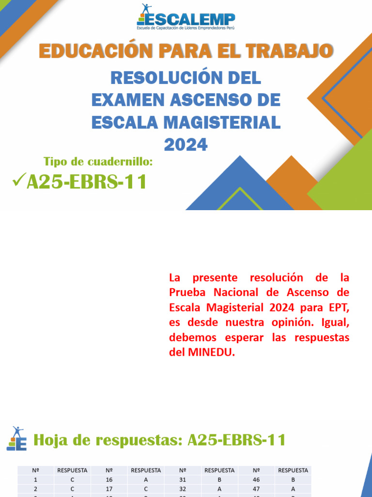 Resolución Ascenso 2024 - A25-EBRS-11 | PDF