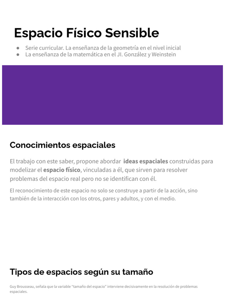 Espacio Físico Sensible | PDF | Percepción | Conocimiento