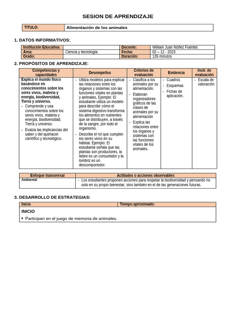 Alimentación y digestión en animales | PDF | Sistema digestivo humano ...