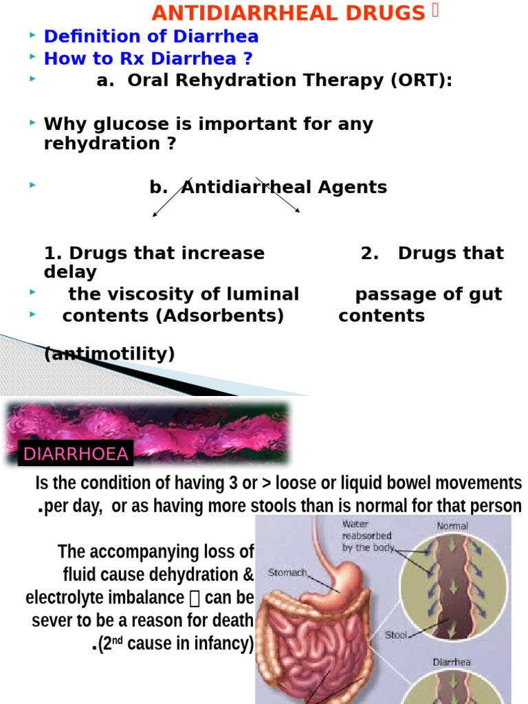 Antidiarrheal Drugs and Treatments Guide | PDF | Irritable Bowel ...