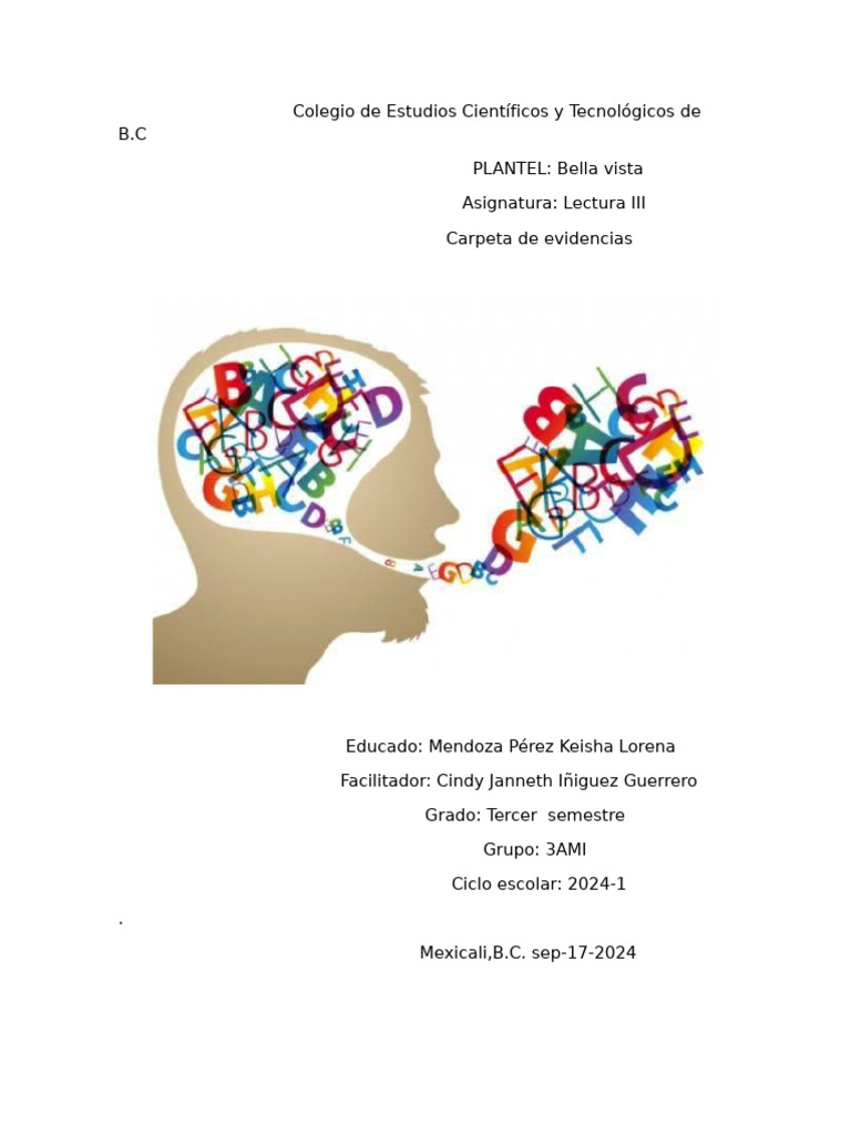 Portada Lectura | PDF