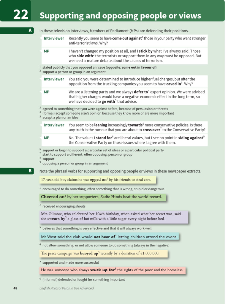 Supporting and Opposing Views in Politics | PDF | Conservative Party (Uk)