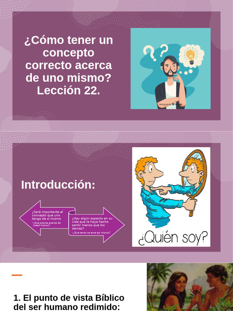 Cómo Tener Un Concepto Correcto. Lecc 22 | PDF