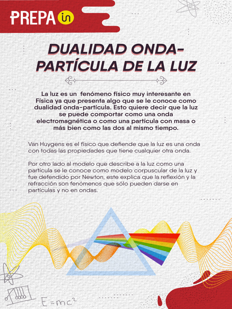 Dualidad Onda-Partícula de la Luz | PDF