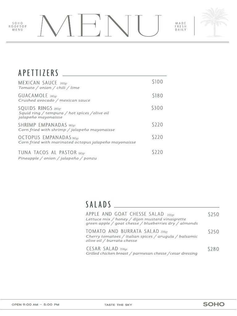 F2H5aZ Menu Mobil Soho 2 | PDF