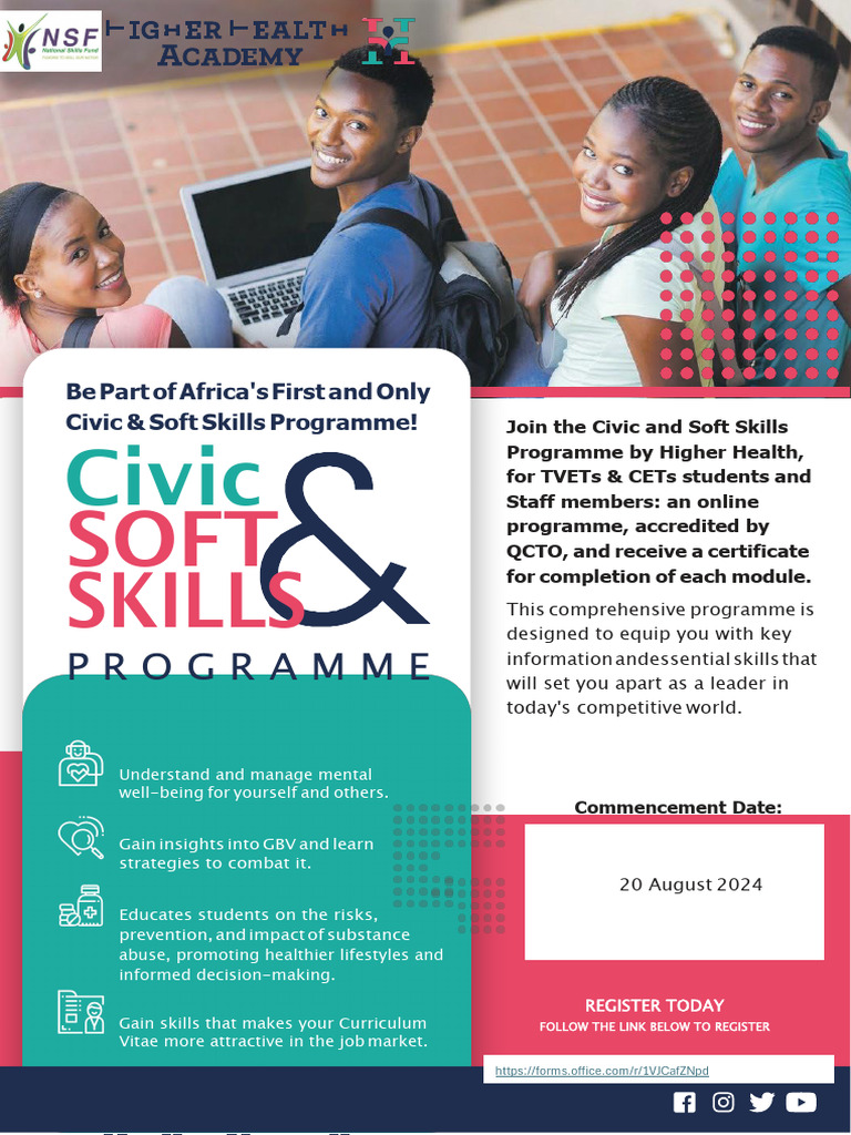 GP_Civic Skills Programme Poster_V2 CIVIC education | PDF
