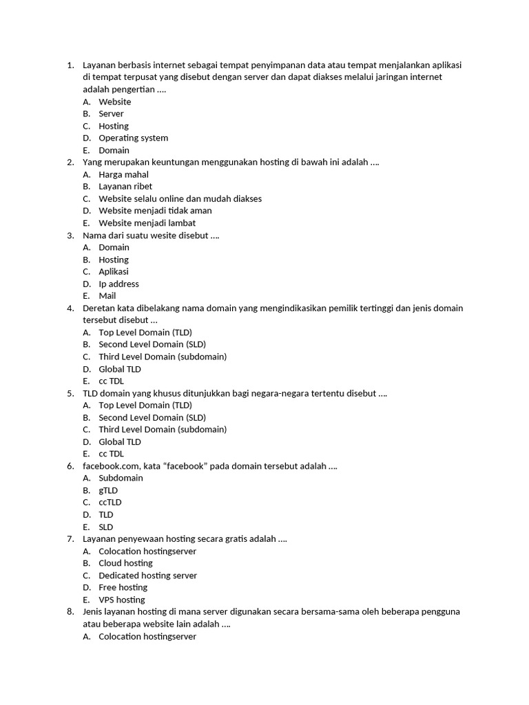 Soal Latihan Asj Xii Pts | PDF