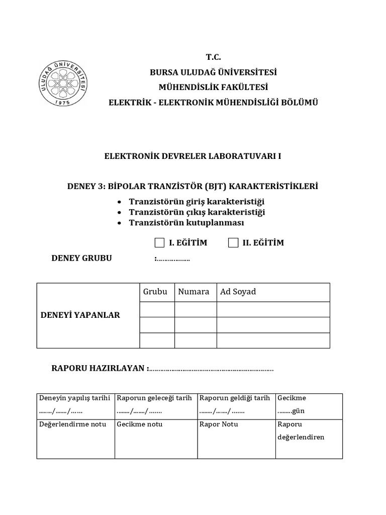 Deney 3 - 2024 | PDF