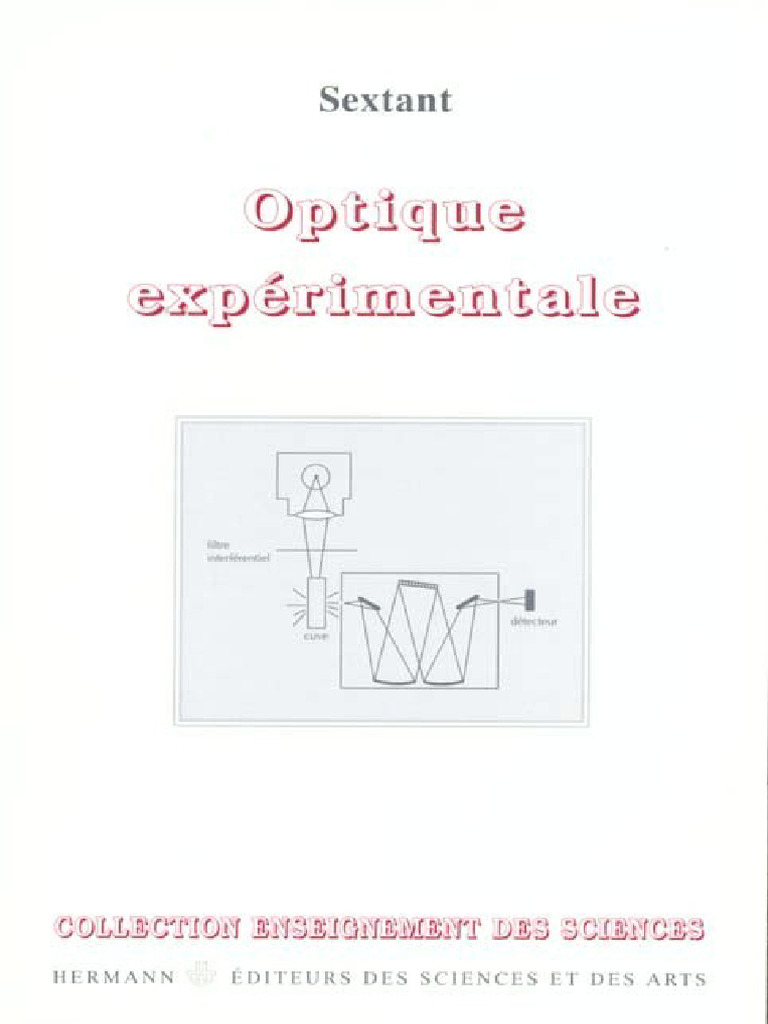 Optique Experimentale - Sextant | PDF