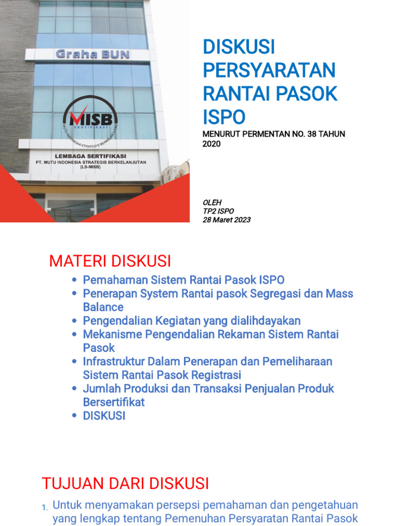 PAPARAN RANTAI PASOK (Versi March 23) | PDF