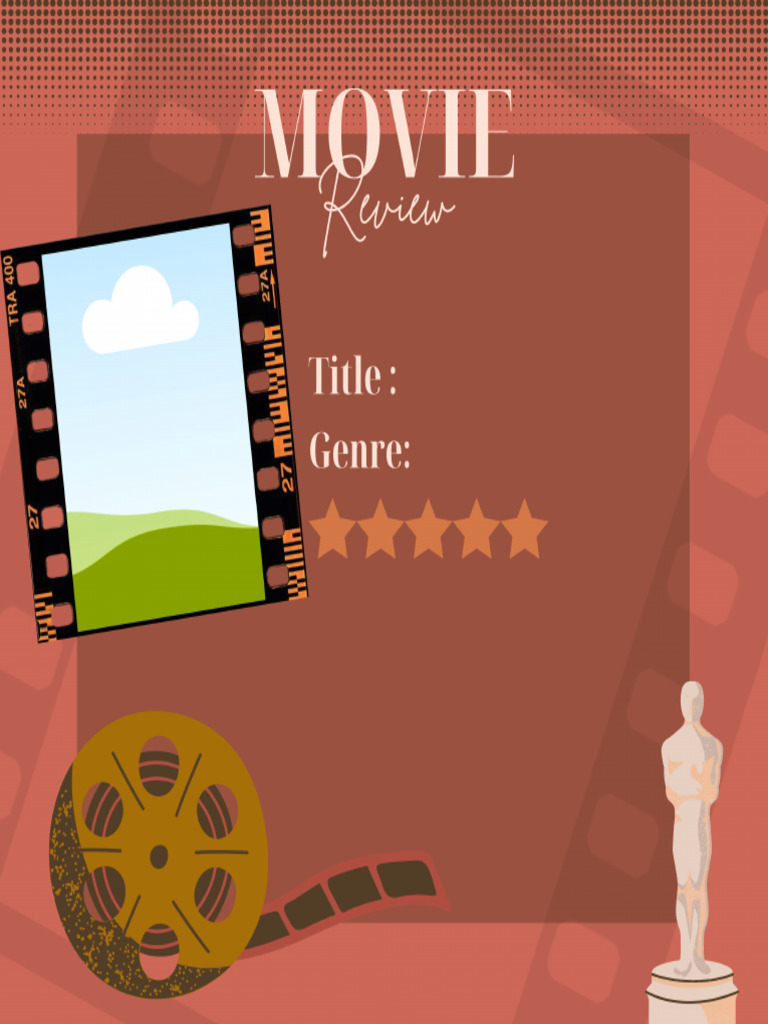 Red Movie Review Illustration Instagram Post | PDF