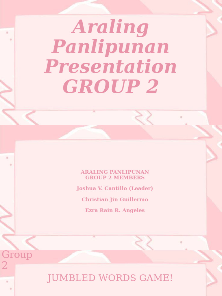 Group 2 Presentation | PDF