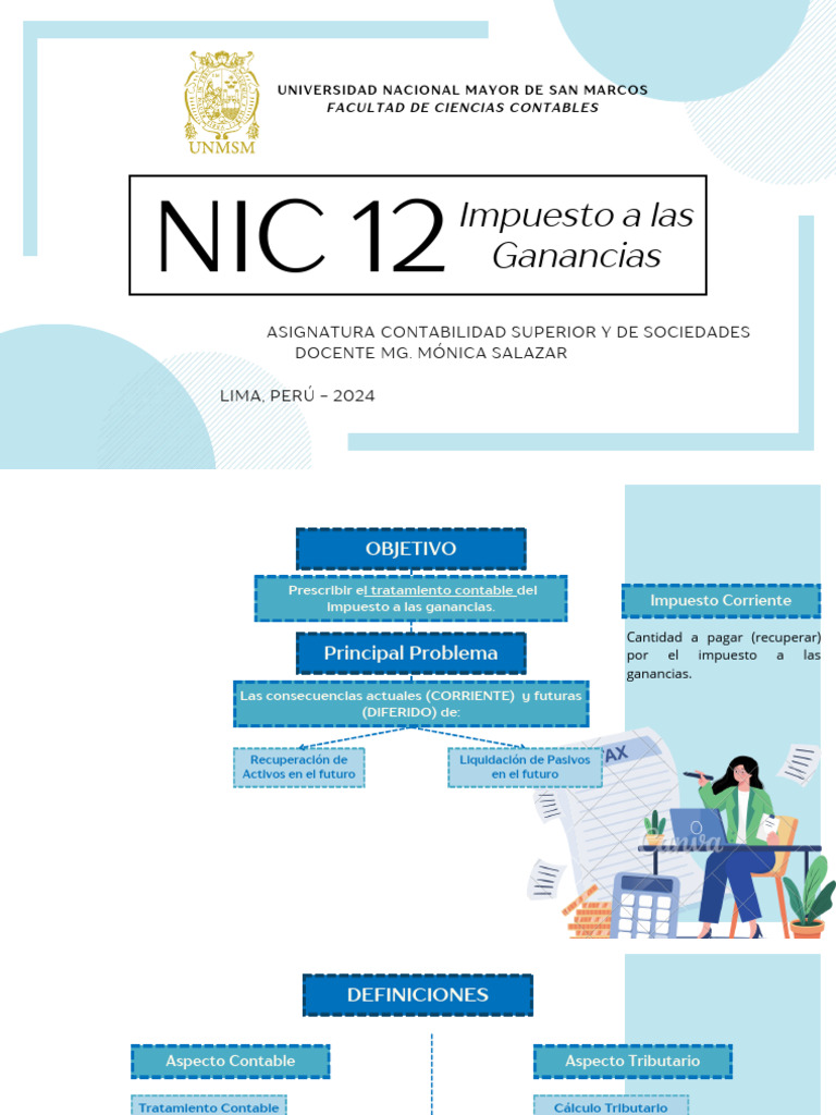 Nic 12 Impuestos A Las Ganancias | PDF | Contabilidad | Impuestos