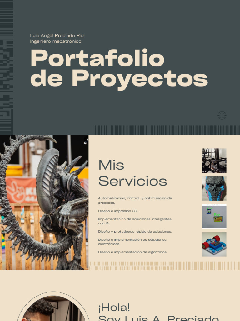 Portafolio de Proyectos en IA y Robótica | PDF | Inteligencia ...