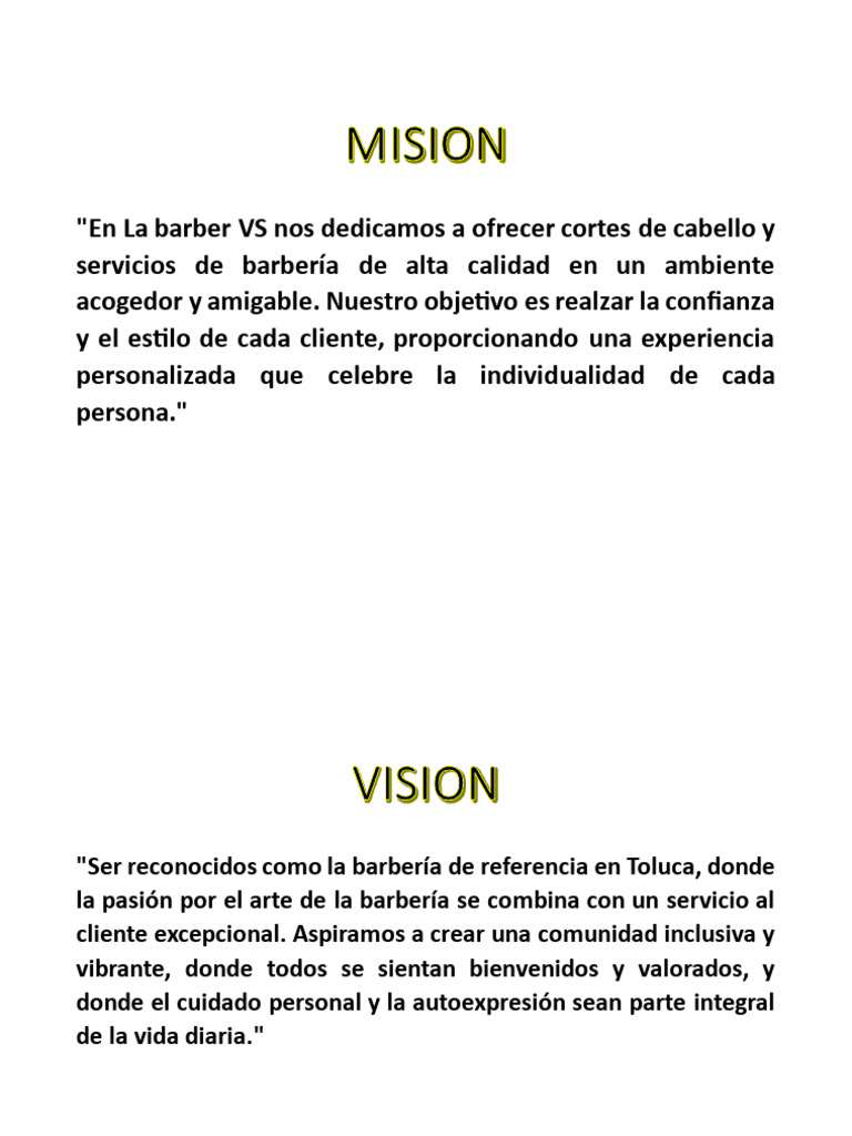 Mision Barberia | PDF