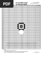 Red Dot Target 50 Yards