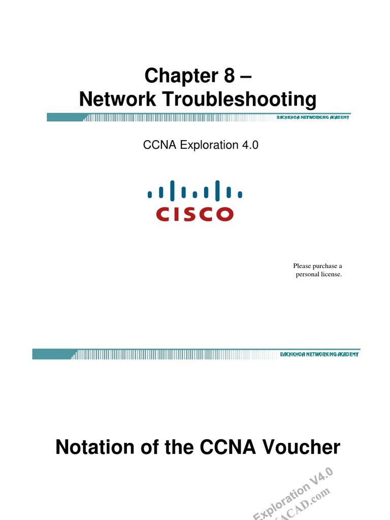 CCNA Exp4 - Chapter08 - Network Troubleshooting | PDF | Network Topology | Computer Network