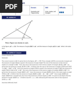 SAT Suite Question Bank - Geometry and Trigonometry | PDF | Area | Triangle