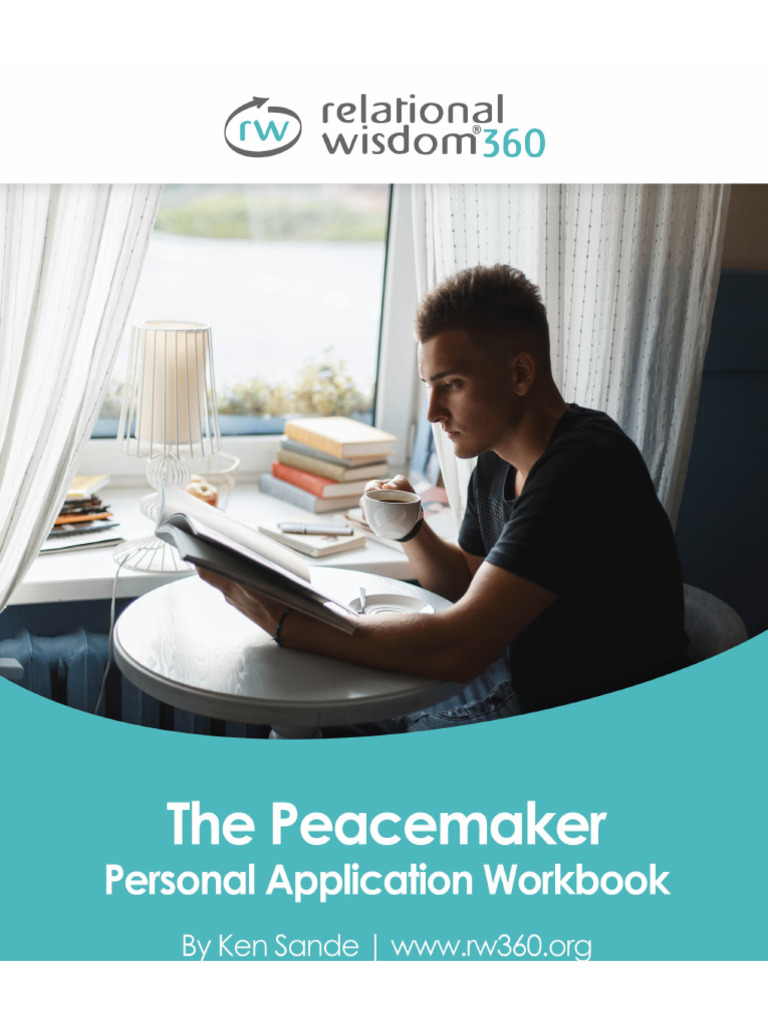 Peacemaker Workbook | PDF | Forgiveness | Jesus