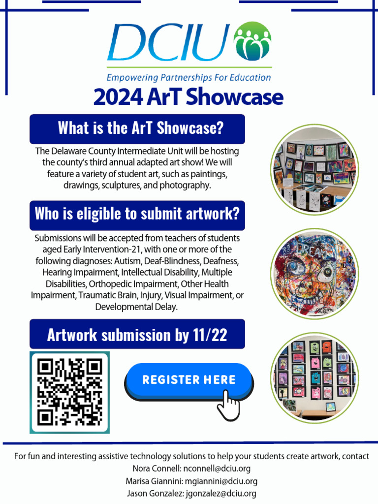 Art Showcase Submission Flyer | PDF