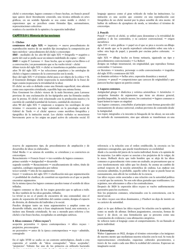 AMOSSY, R. y HERSCHBERG PIERROT, A. (2001) - Estereotipos y Clichés ...