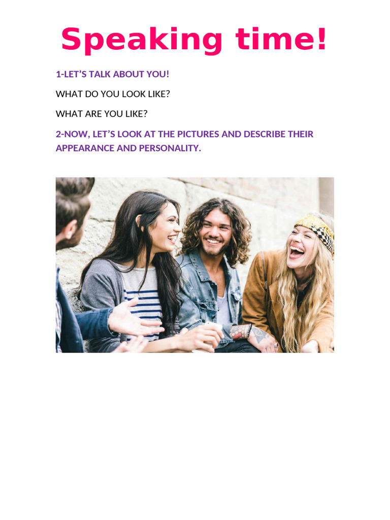 Speaking Time | PDF