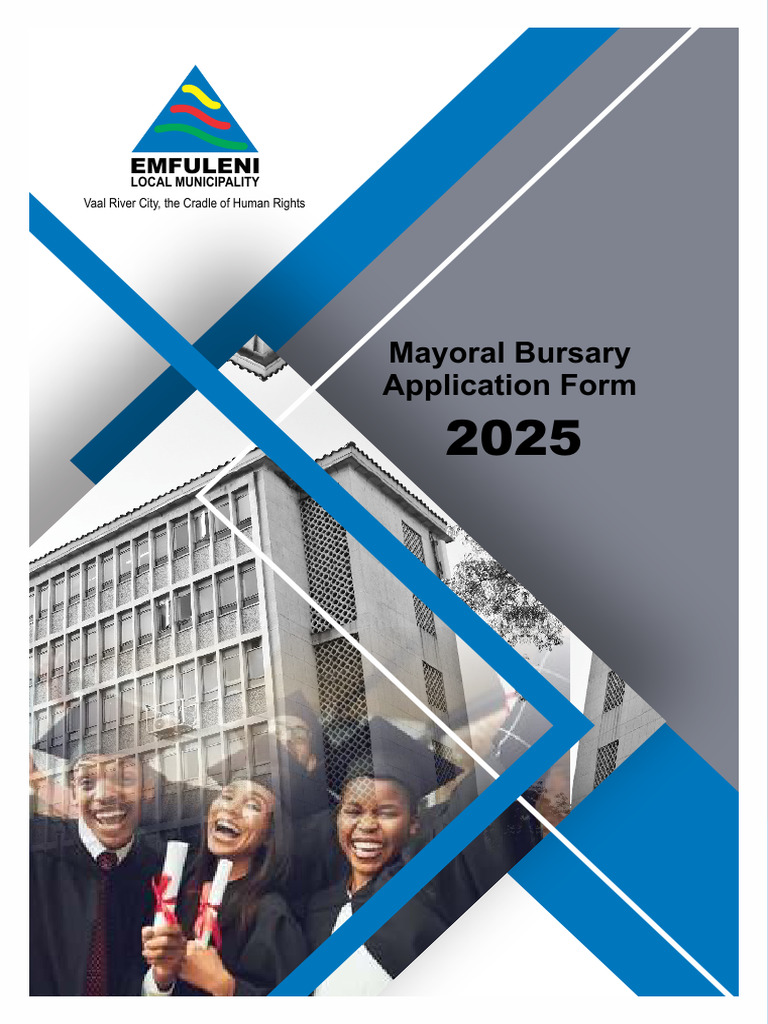 Emfuleni Mayoral Bursary 2025 Form | PDF