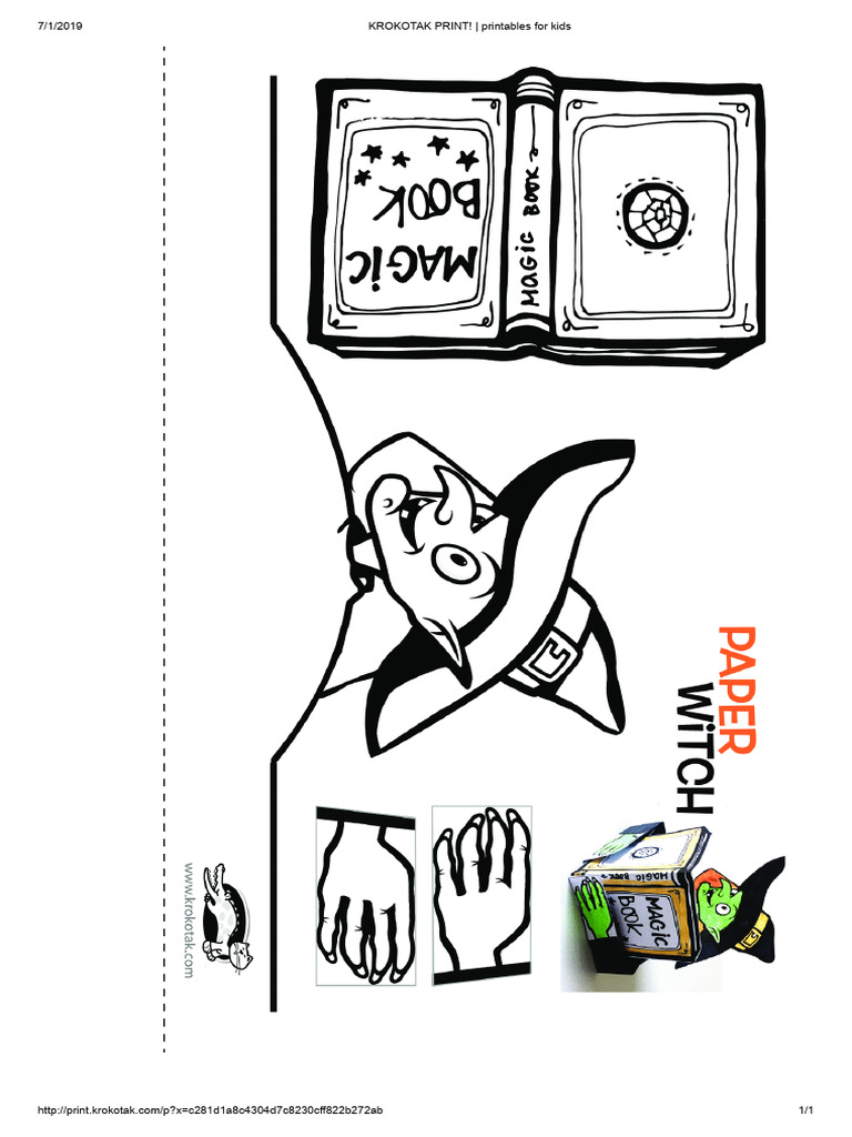 Witch Printable | PDF
