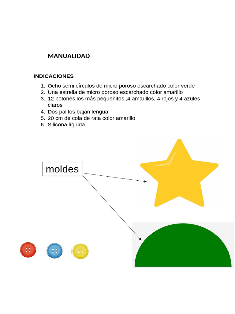 Manualidad: Árbol con Micro Poroso | PDF