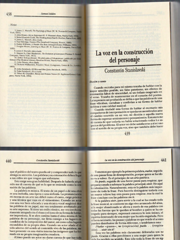 Stanislawski Voz Red | PDF