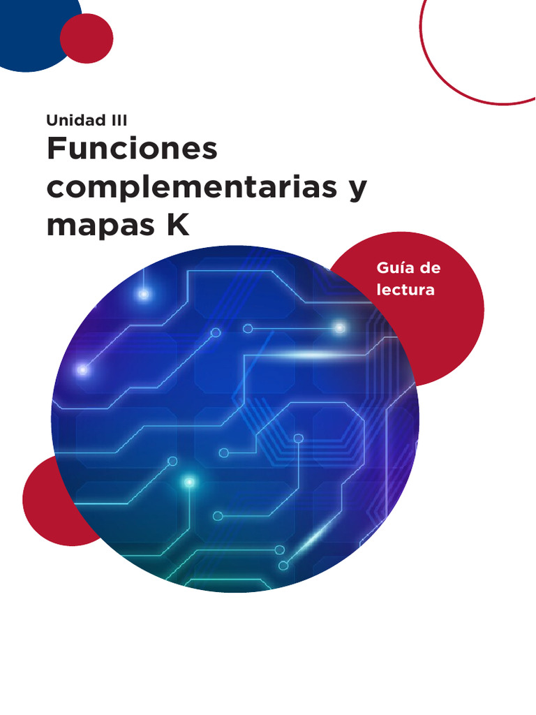 Unidad III Funciones Complementarias y Mapas K | PDF | Matemática Elemental | Matemáticas