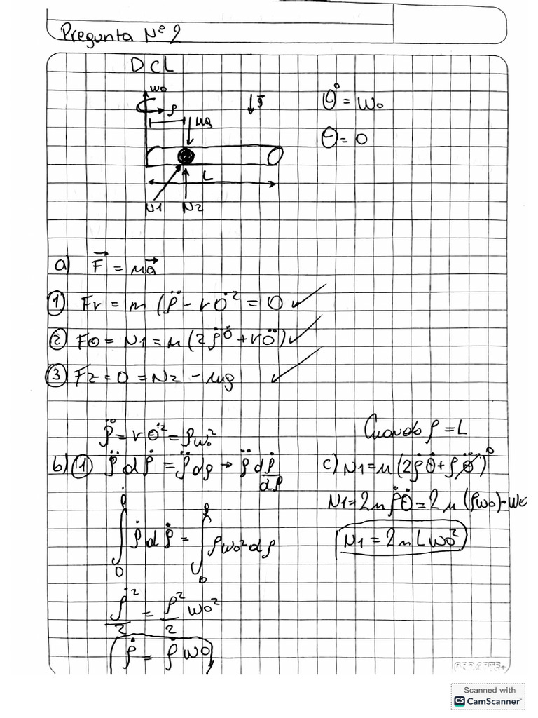 Pregunta 2 mecánica | PDF
