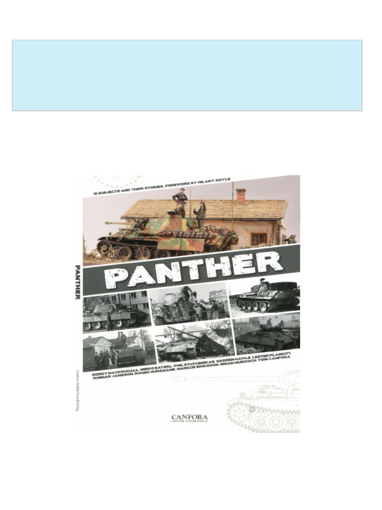 Panther 1st Edition Roddy Macdougall All Chapter Instant Download | PDF