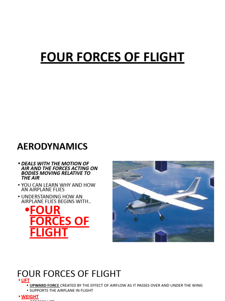 1 Four Forces of Flight | PDF | Flap (Aeronautics) | Lift (Force)